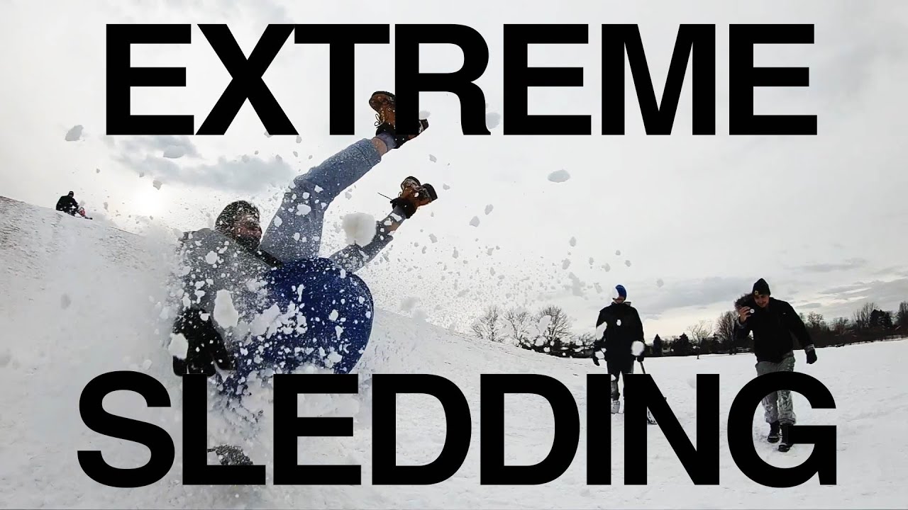 EXTREME SLEDDING MONTAGE! - YouTube