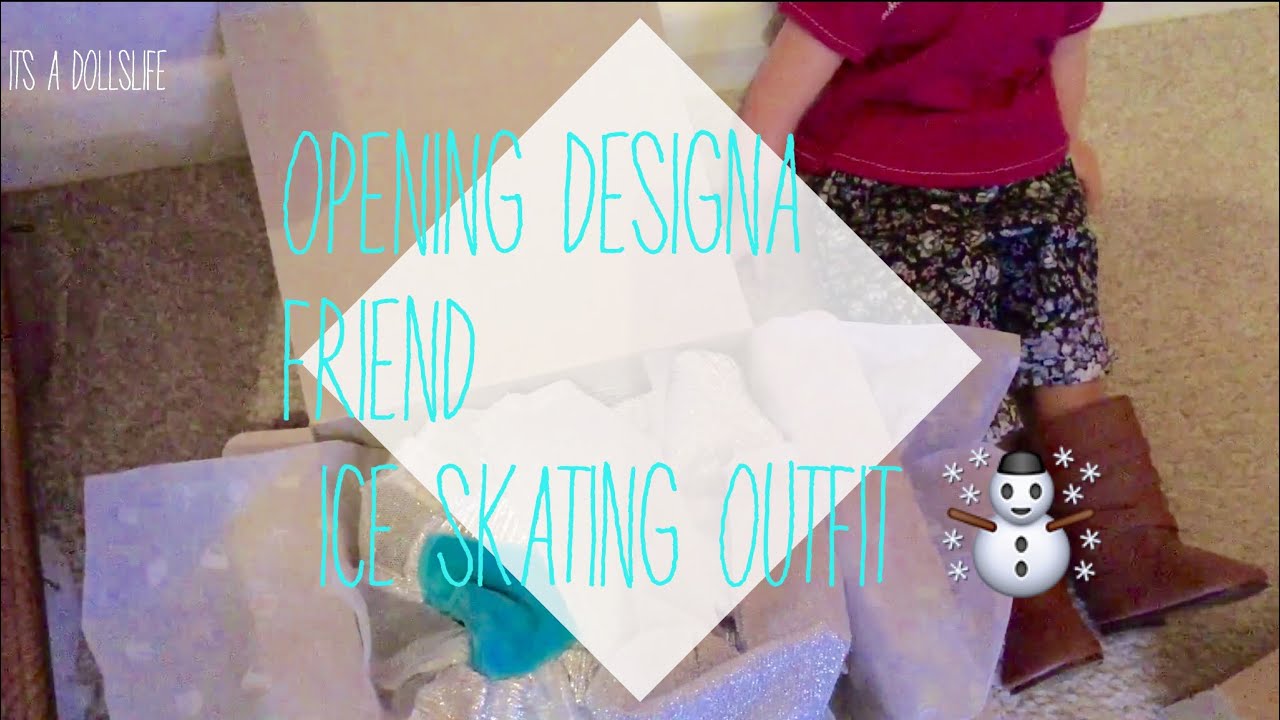 DESIGNA friend ice skating outfit opening aNew Series !!? - YouTube