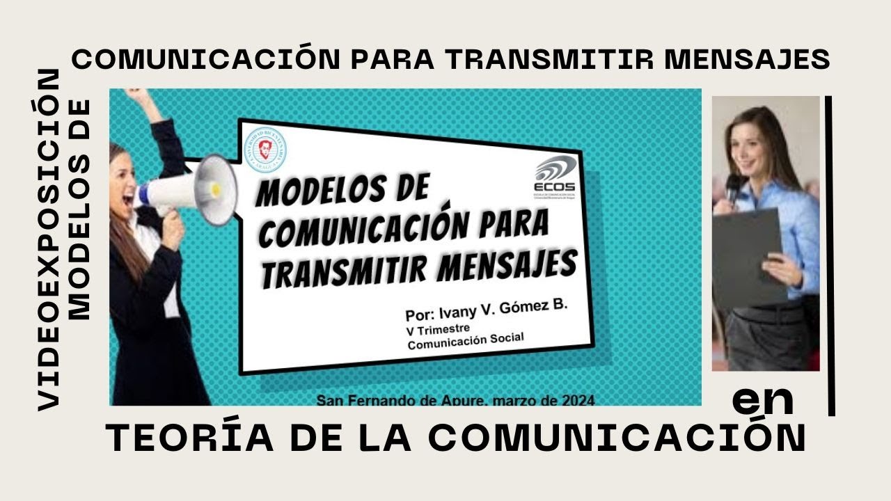 Video Exposición Modelos de Comunicación para Transmitir Mensajes - YouTube