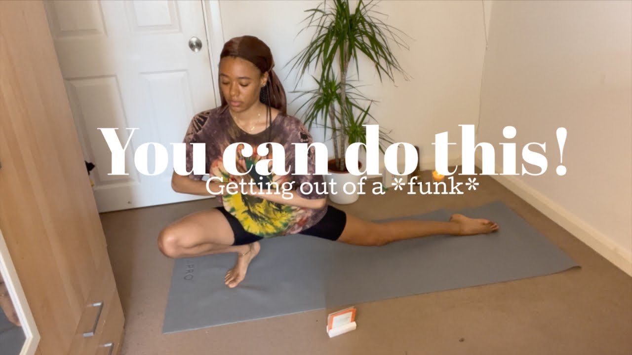 Get out of a *funk* with me (Pt.2) VLOG || yoga, meditation, exercise ...