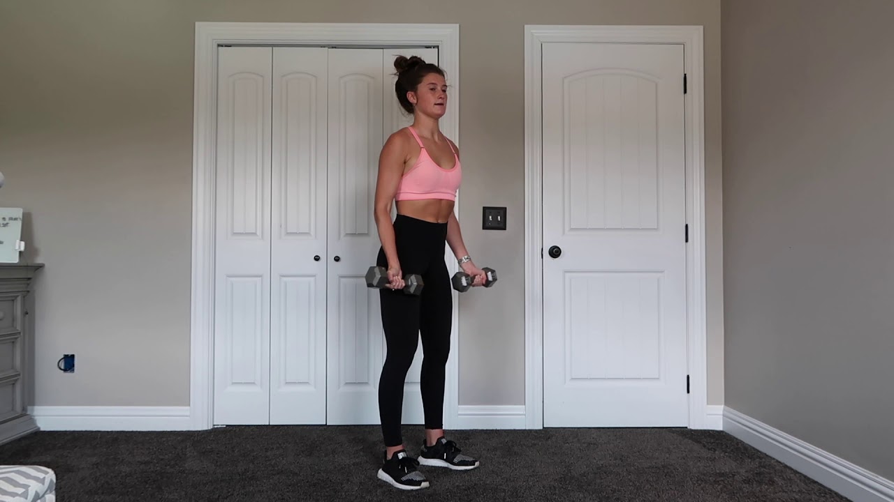 SUPINATED FRONT RAISE - YouTube