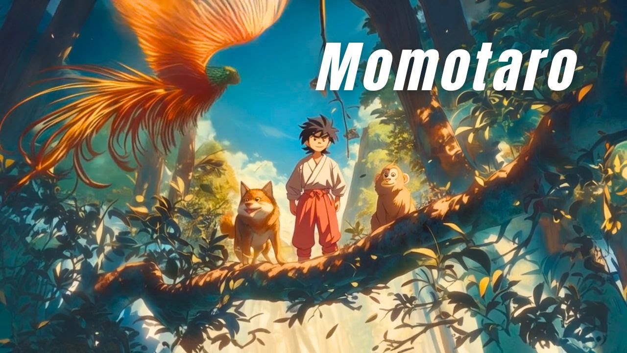 Momotaro: The Brave Peach Boy - Japanese Fairy Tale - YouTube
