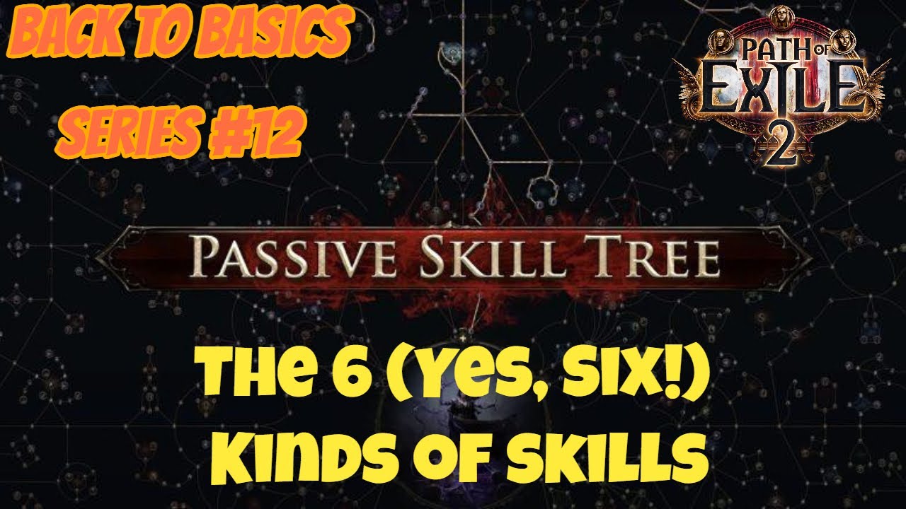 [PoE2] The 6 Kinds of Skills in the Passive Tree (Yes, Six!) - YouTube