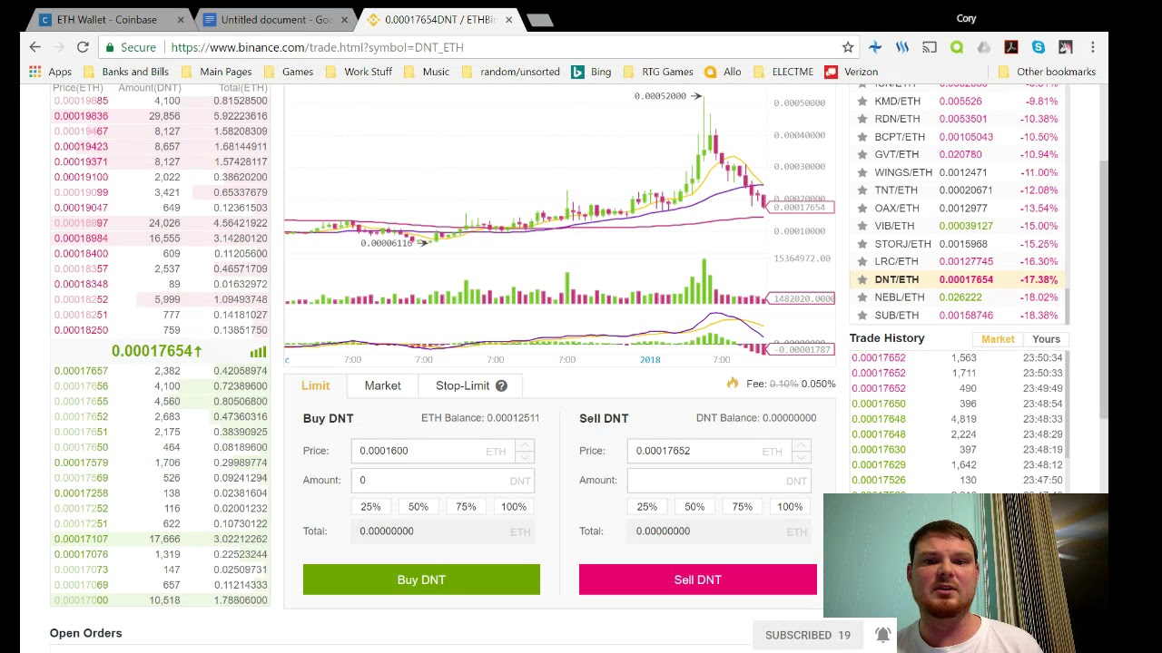 Binance 101 - How to Register, Deposit, Withdraw, and Trade! - YouTube