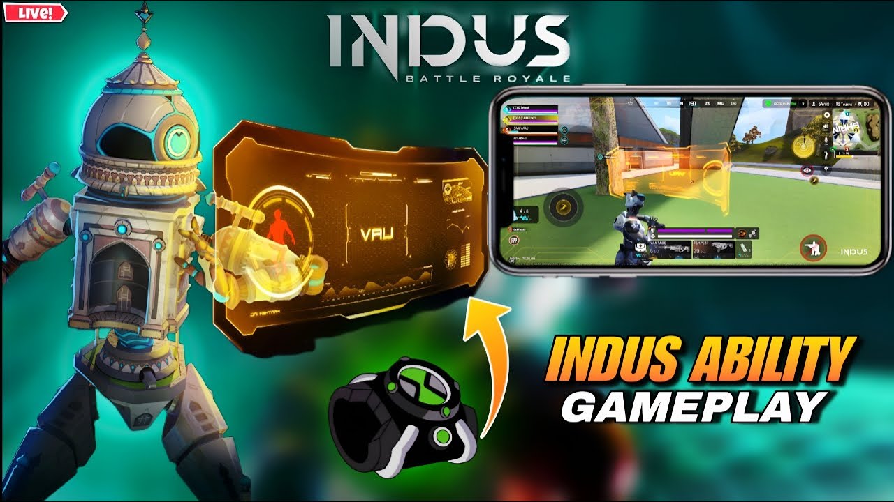 Indus new update gameplay|indus gameplay | Indus ability | Indus Battle ...