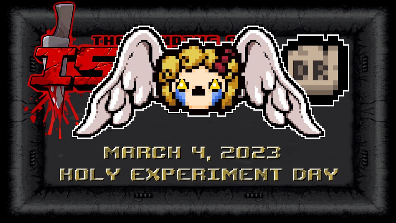 Holy Experiment Day | TBoI: Repentance Daily Run [March 4, 2023] - YouTube