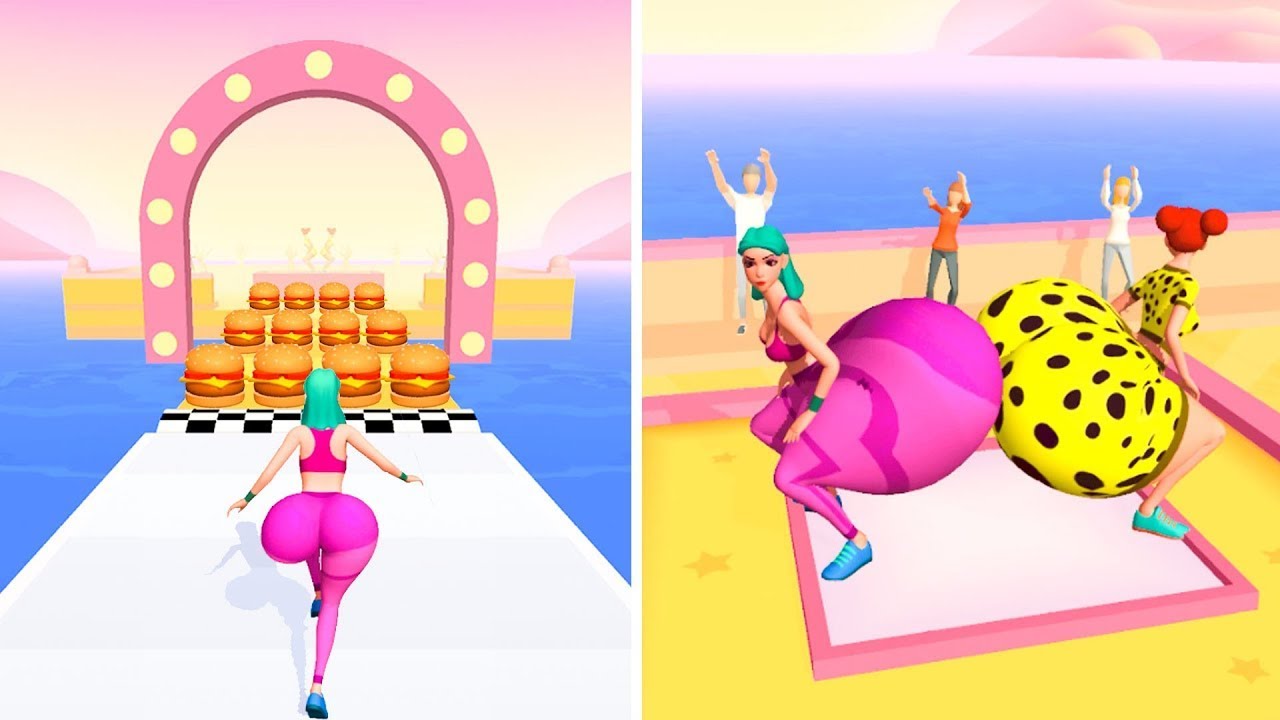 Twerk Race 3d Part 1 Max Level Gameplay Ios Android Walkthrough New