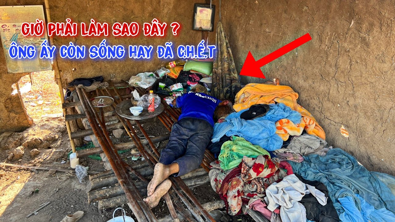 Tái mặt khi nhìn thấy cảnh này, người đàn ông nằm bất động trong căn ...