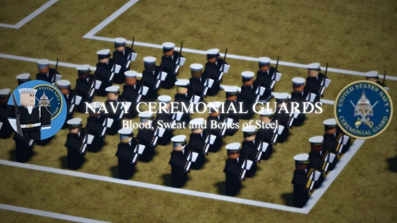 Navy Ceremonial Guard | USM 1940's - YouTube