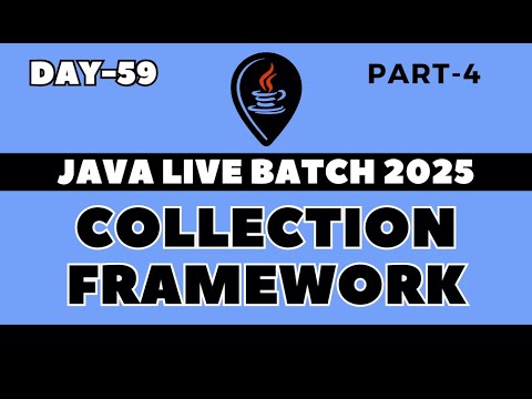 DAY-59 | CORE JAVA FOR BEGINNERS IN HINDI | COLLECTION FRAMEWORK | PART-4 #java - YouTube