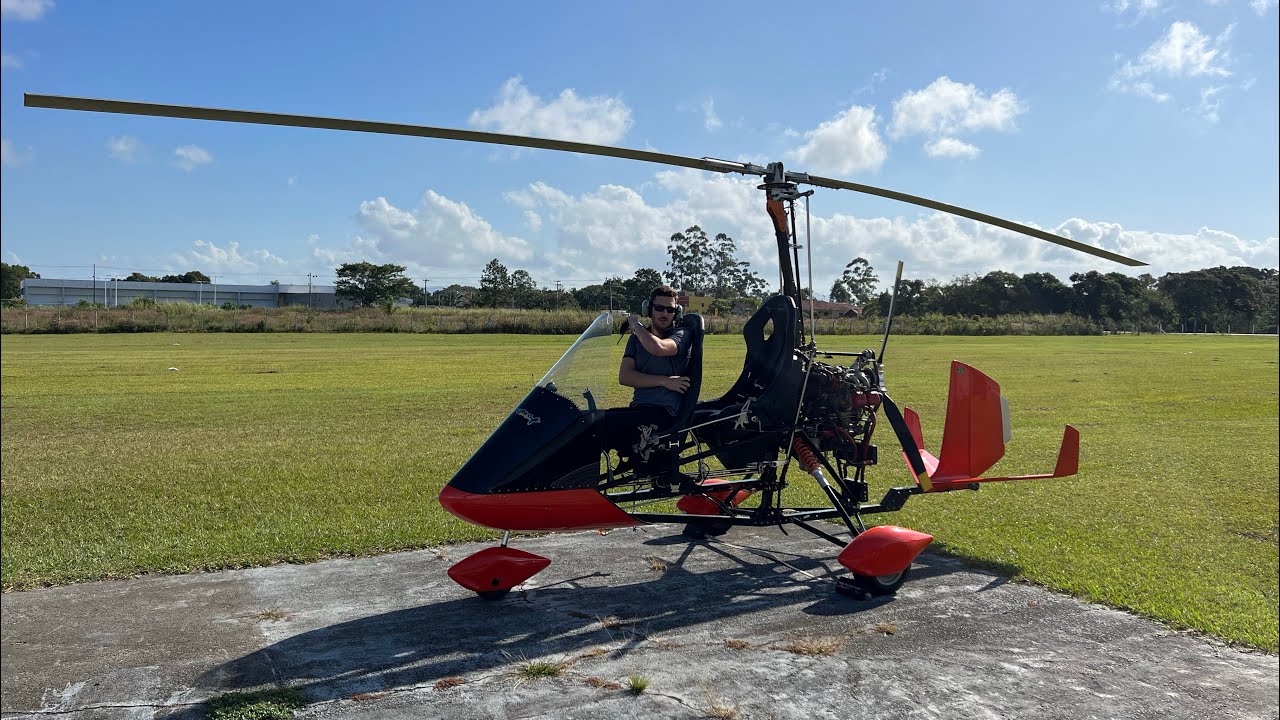 Decolagem Autogiro SSSS - YouTube