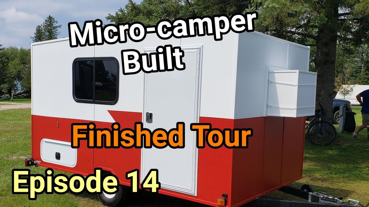 DIY Foam Micro Camper Tour - YouTube