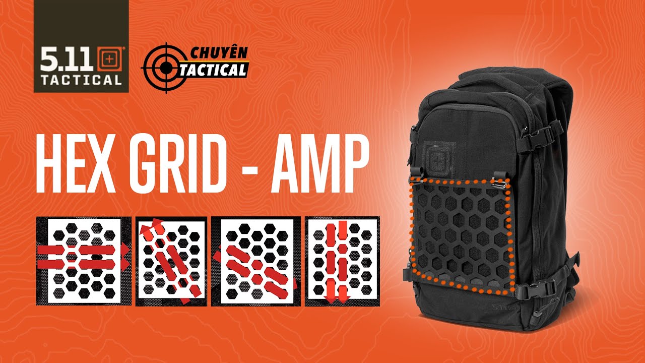 Review Molle Hex Grid Tổ Ong của 5.11 Tactical AMP-Chuyentactical.com ...