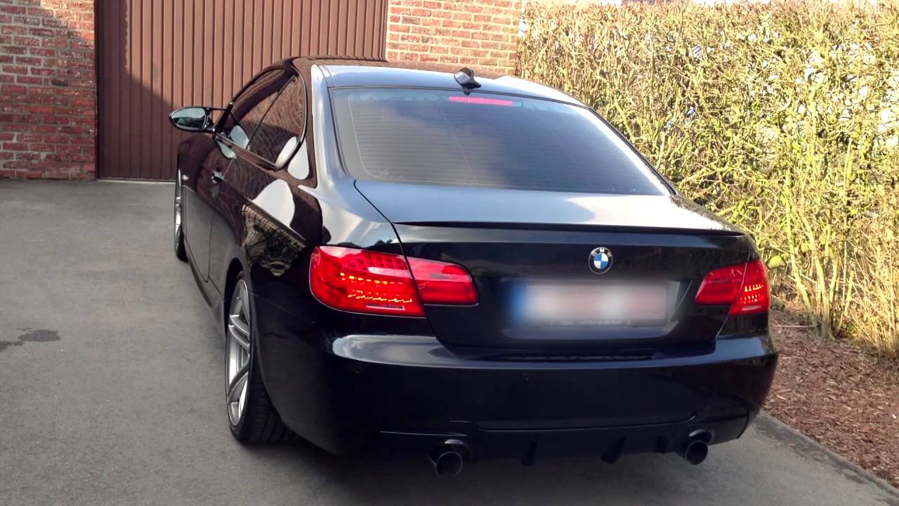 BMW N55 335i Performance Exhaust - YouTube
