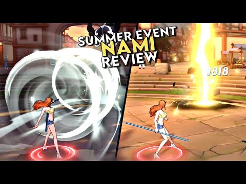 Playing Summer Event Nami For The First Time After Summoning/Review ...