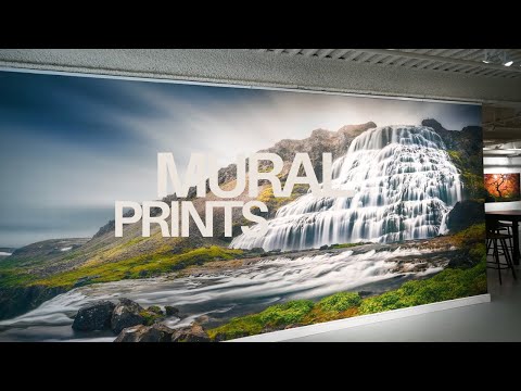 Custom Wall Mural Printing Options & Installation