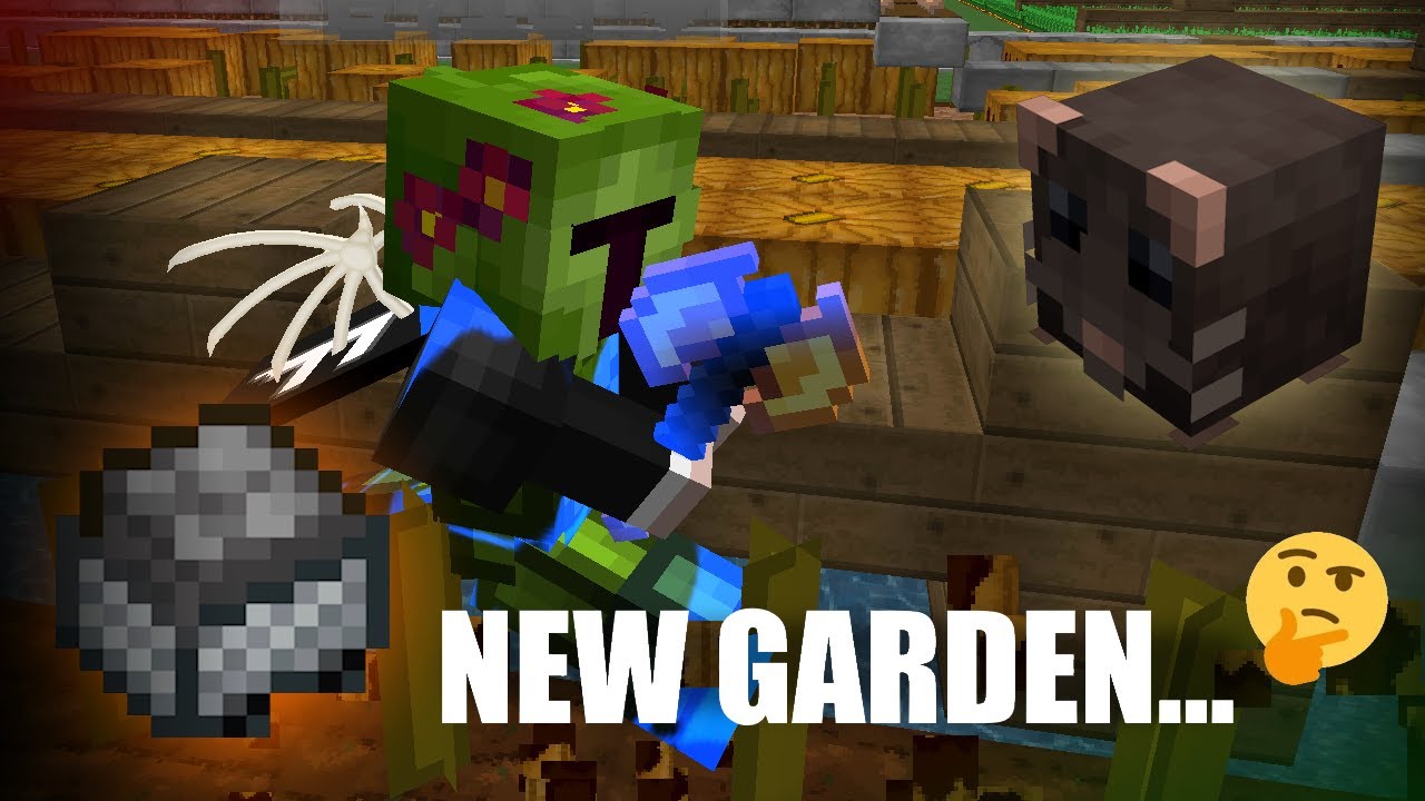 The *NEW* Hypixel Skyblock Garden Update - YouTube