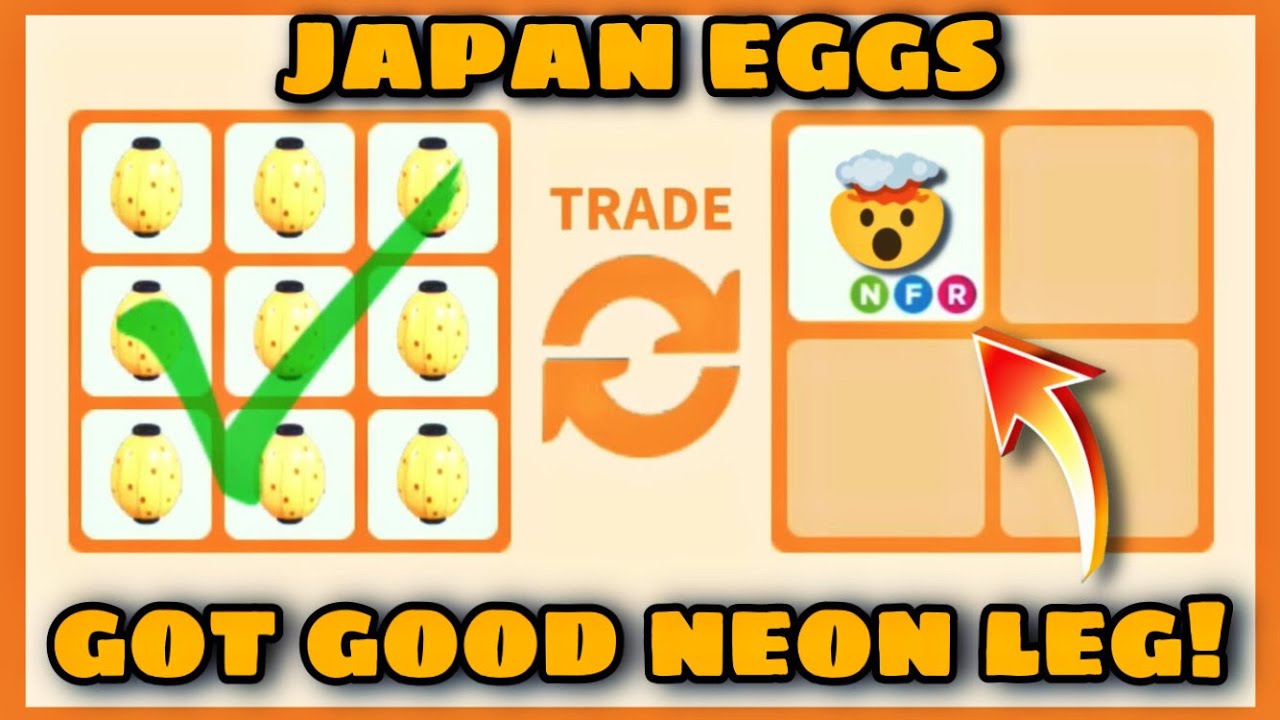 WOAH!! THEY OFFERED NEON LEG FOR MY 9 JAPAN EGGS!!😱😱 AND OVERPAYING FOR ...