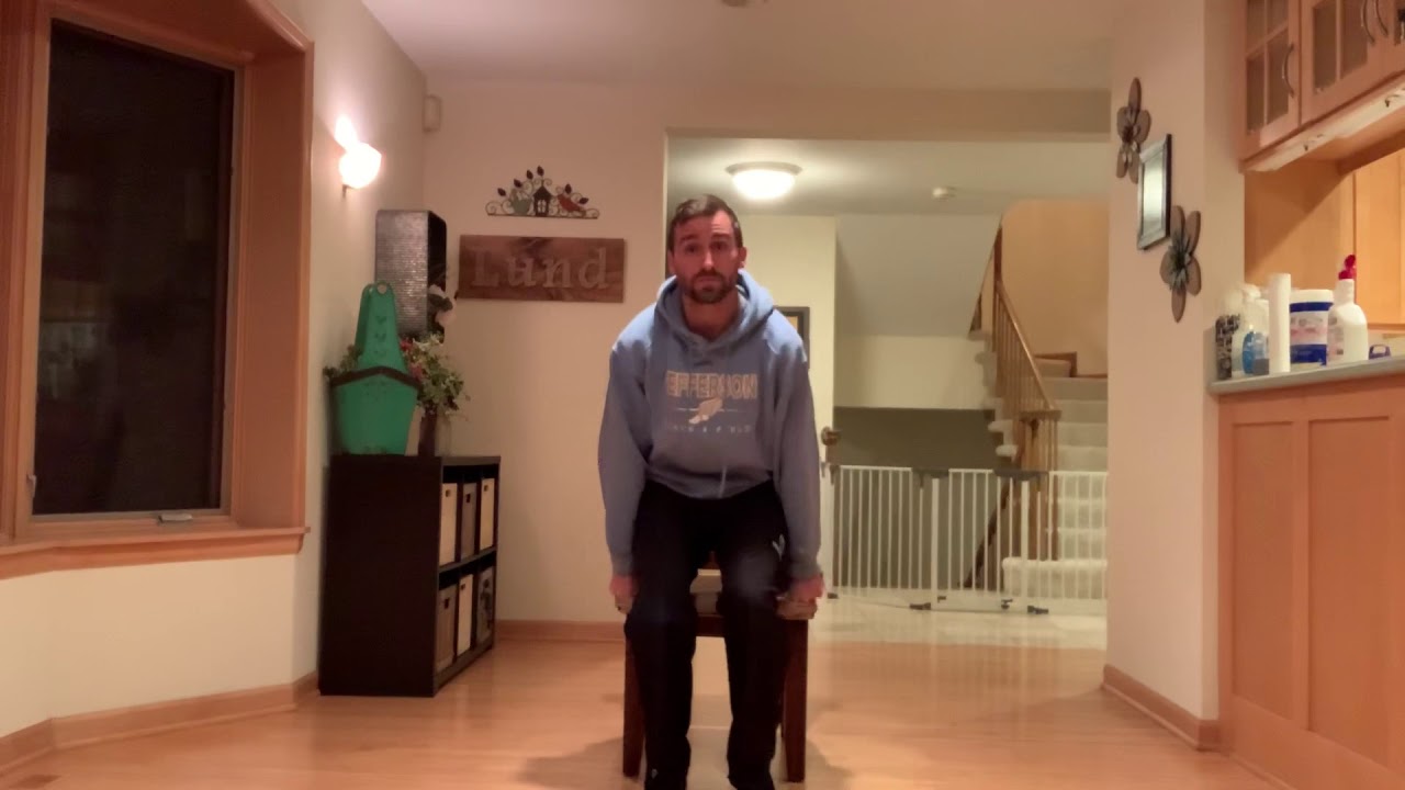 Chair Exercises with Mr. Lund - YouTube