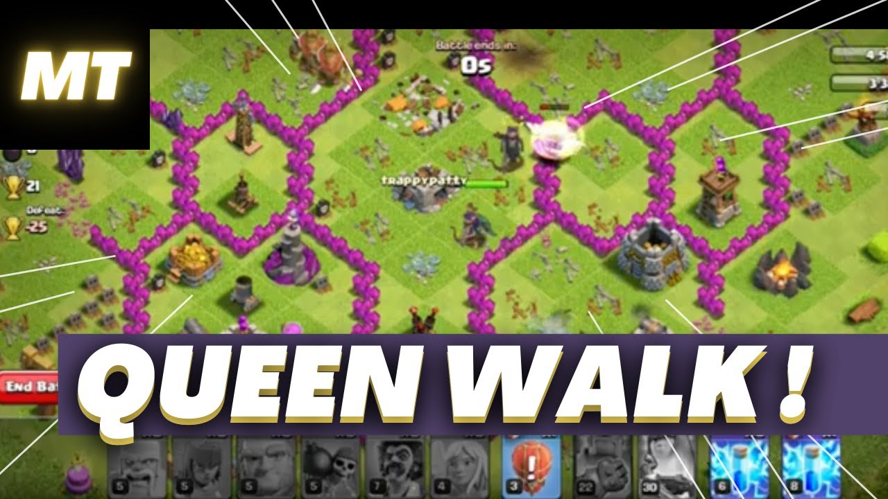FARMING COC - ARCHER QUEEN WALK WITH HEALER! 💰💰⚠️ - YouTube