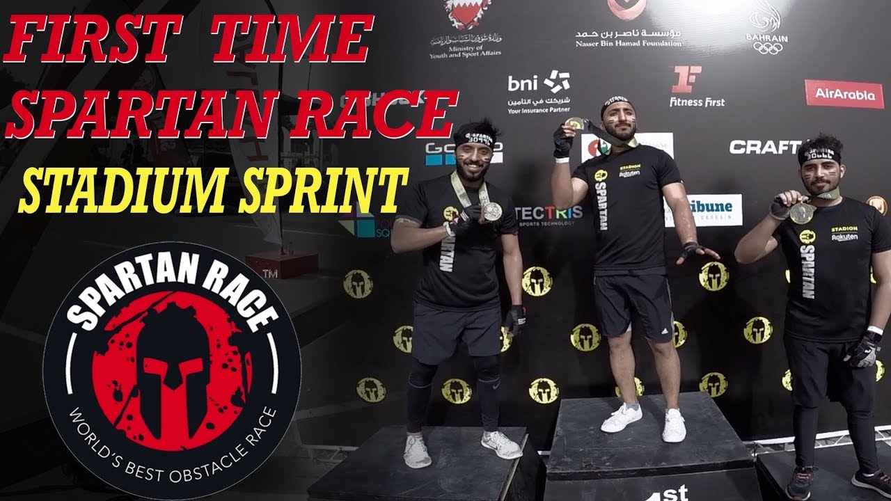 Spartan Race Stadium Sprint (all obstacles) | Bahrain 2019 | Spartan ...