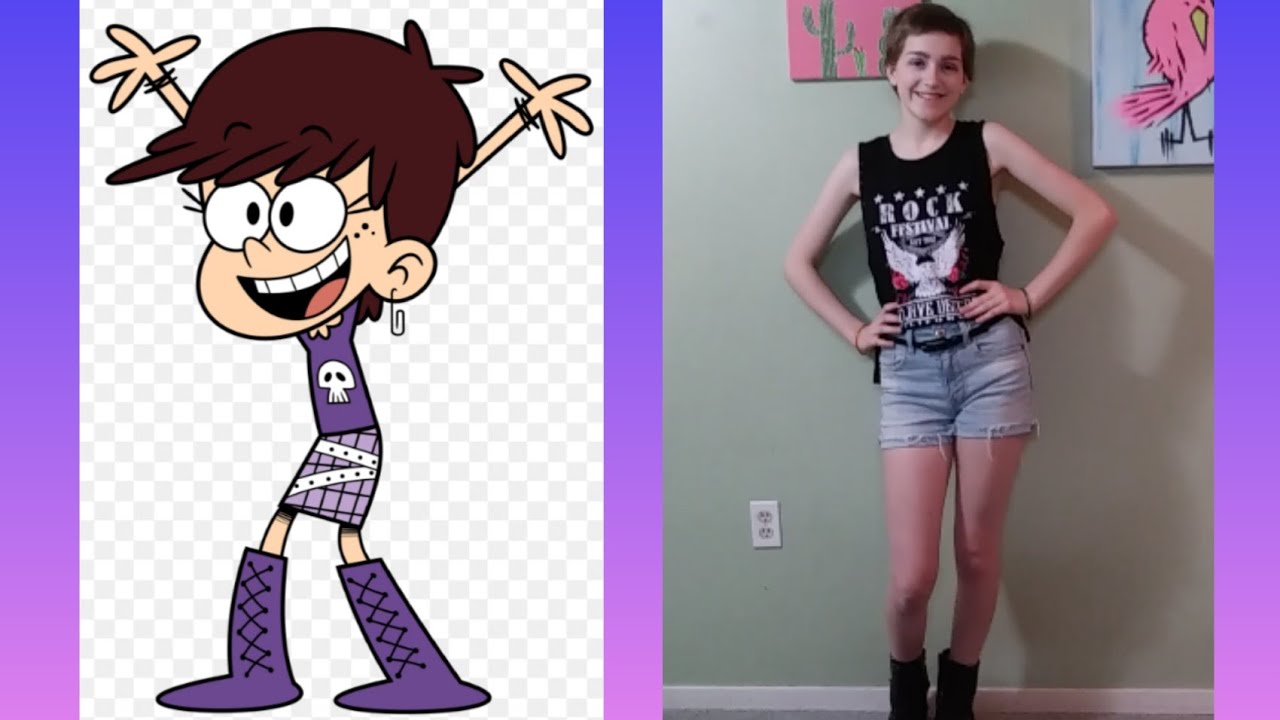We dressed like cartoon characters! - YouTube