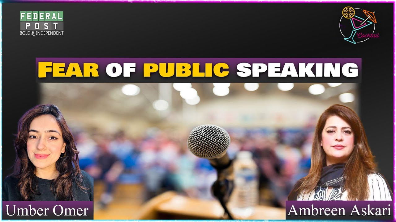 Fear of Public Speaking | Expert Advice with Ambreen Askari | Cocktail ...