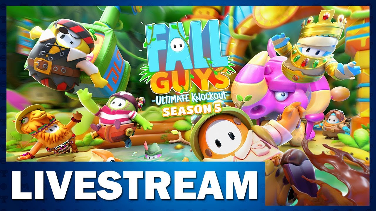 Fall Guys Season 5 with the Mod Squad and Custom Mode! | Livestream ...