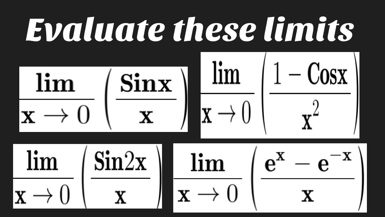 PreCalculus | Limit of a function (Series Expansion method) - YouTube