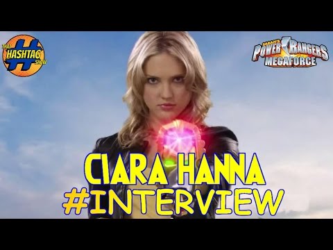 Ciara Hanna (Gia, Power Rangers Super Megaforce) Takes Fan Questions & Gets a Surprise - YouTube