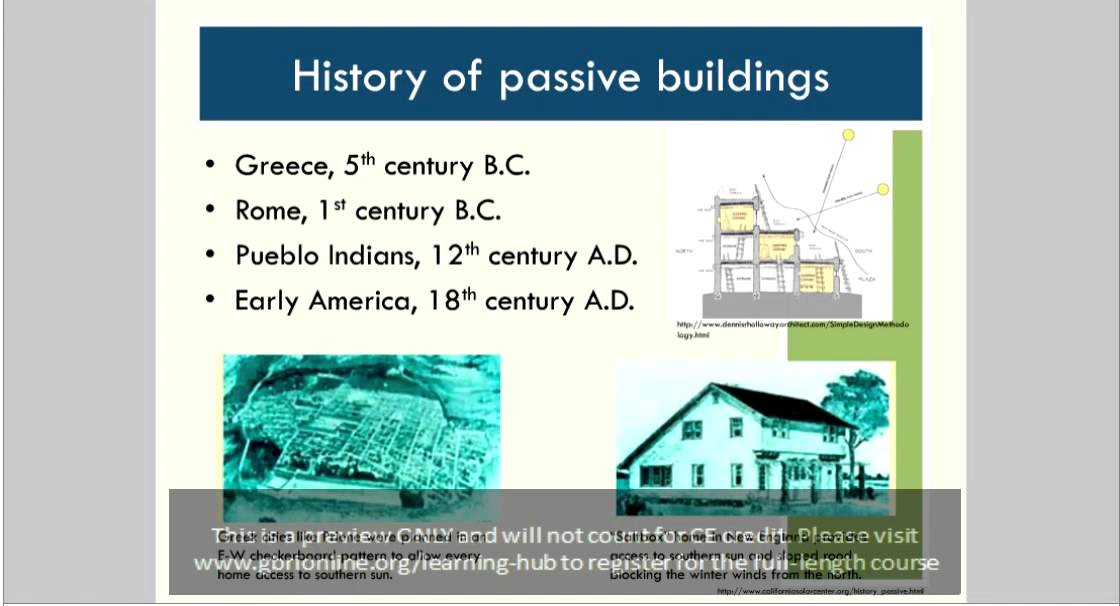 Passive Building Strategies - YouTube