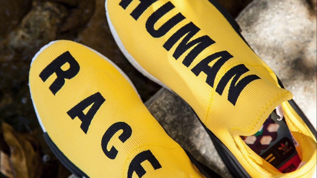 ADIDAS HUMAN RACE BY PHARRELL WILLIAMS REVISADO (REVIEW) - YouTube