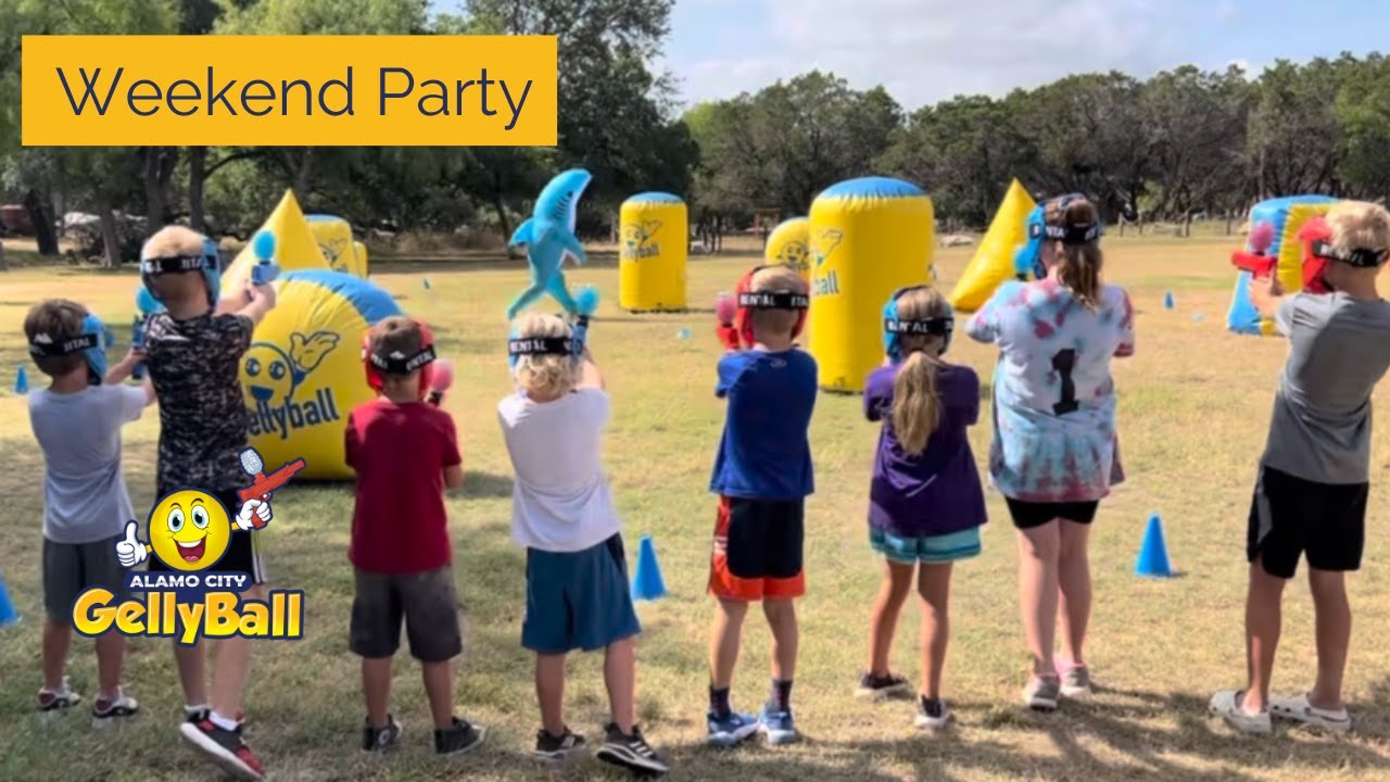 GellyBall Party This Weekend - YouTube
