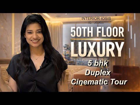 Visite d'une maison duplex en Inde | Appartement de luxe 5 chambres à Mumbai | Montage vidéo immo...