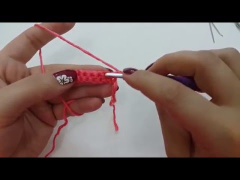 #5 غرز الكروشيه الاساسية.. غرزة الحشو