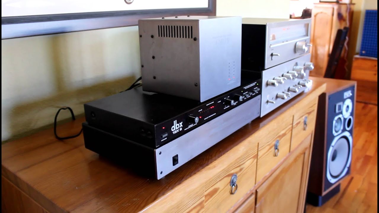 Carver m-400t Cube Amp - YouTube