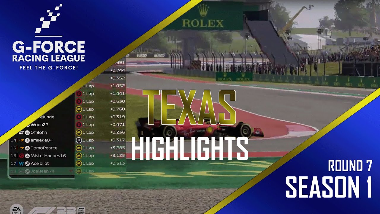 G-Force Racing League - Round 7 Recap - Austin Highlights and Results ...