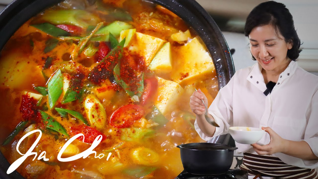 Gochujang jjigae, Gochujang Stew by Chef Jia Choi - YouTube