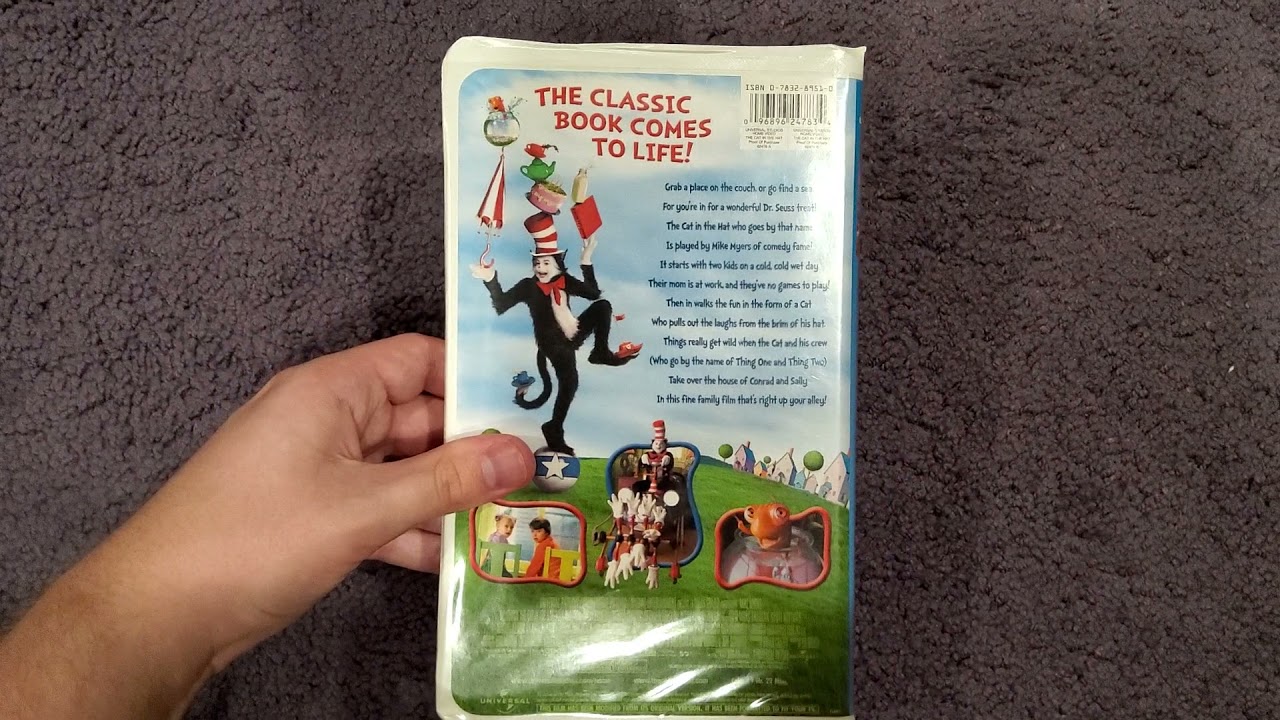 The Cat In The Hat Vhs