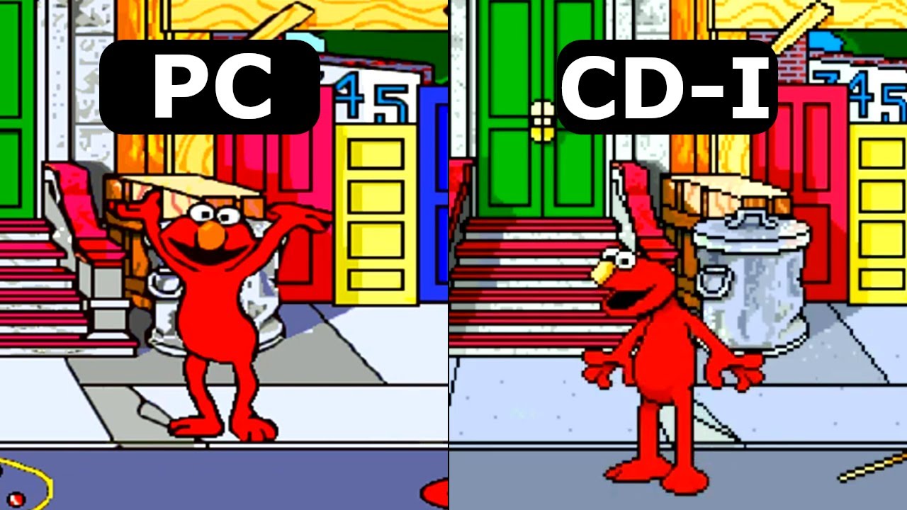 Comparison of versions of the game "Sesame Street: Numbers" for PC and ...