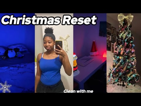 CHRISTMAS RESET: clean with me for the holiday season | Vlogmas Day 16 ...