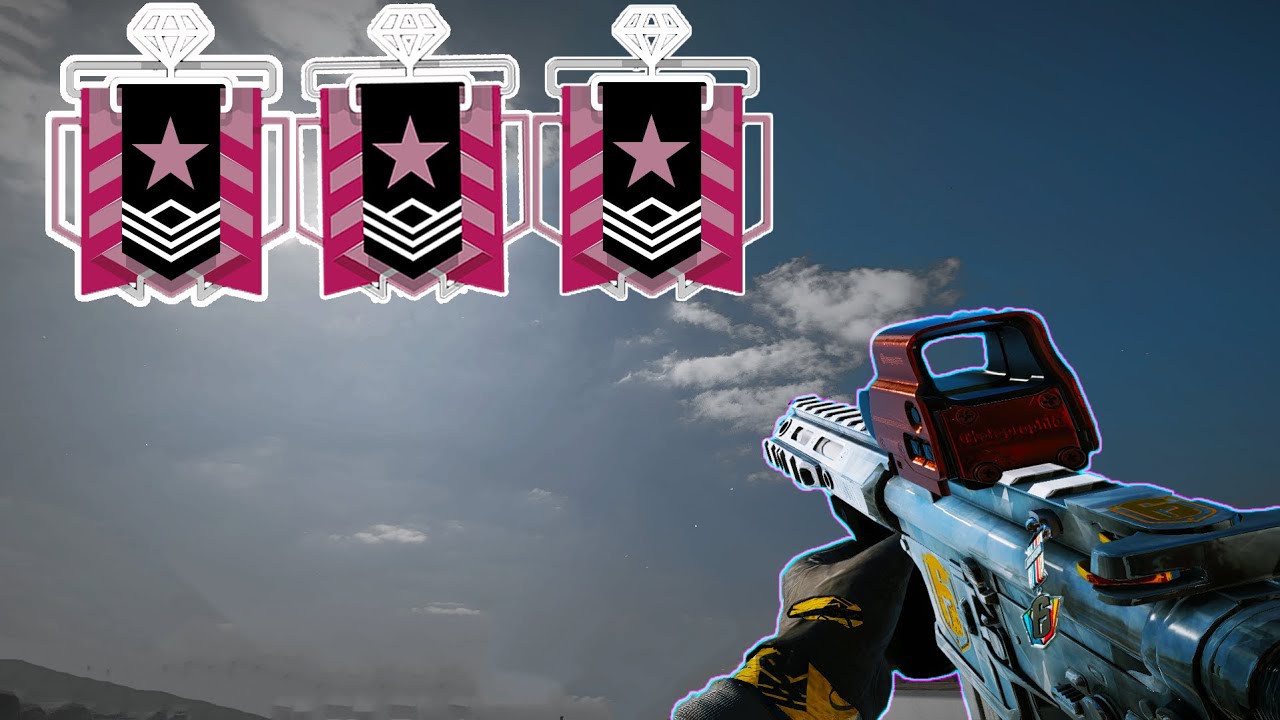 My Progression Over 6 Months On PC- Champion Rainbow Six Siege Gameplay ...