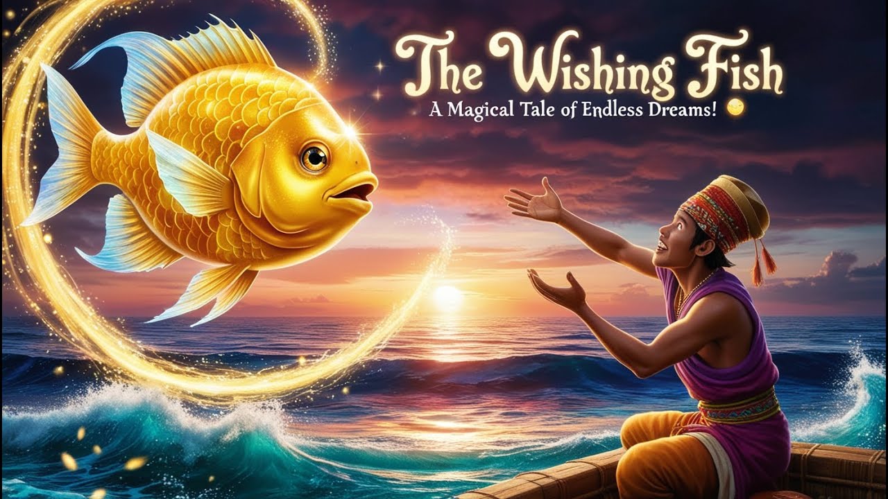 The Wishing Fish | A Magical Tale of Endless Dreams! 🐠💫 - YouTube
