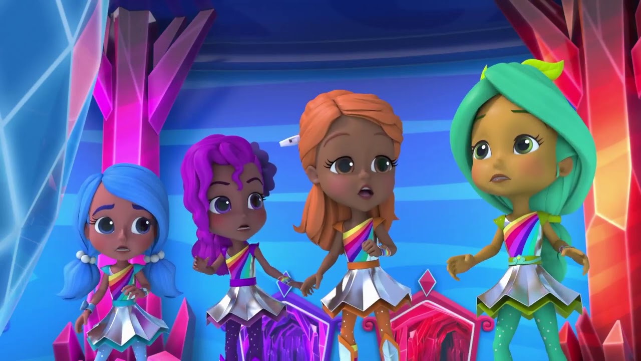 Rosie Splits an Iceberg with Strength Power | Rainbow Rangers Episode ...