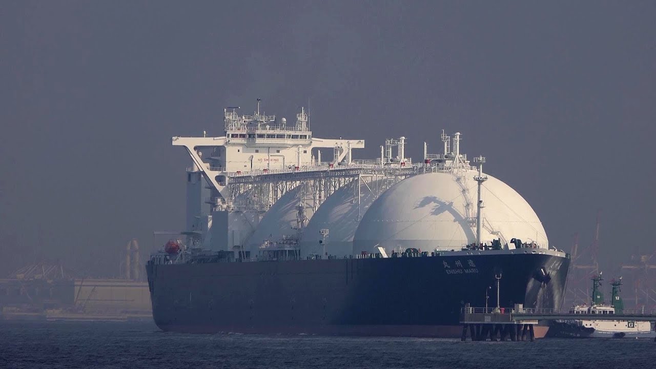 LNG Tanker “遠州丸 ENSHU MARU” NGO L2 - YouTube