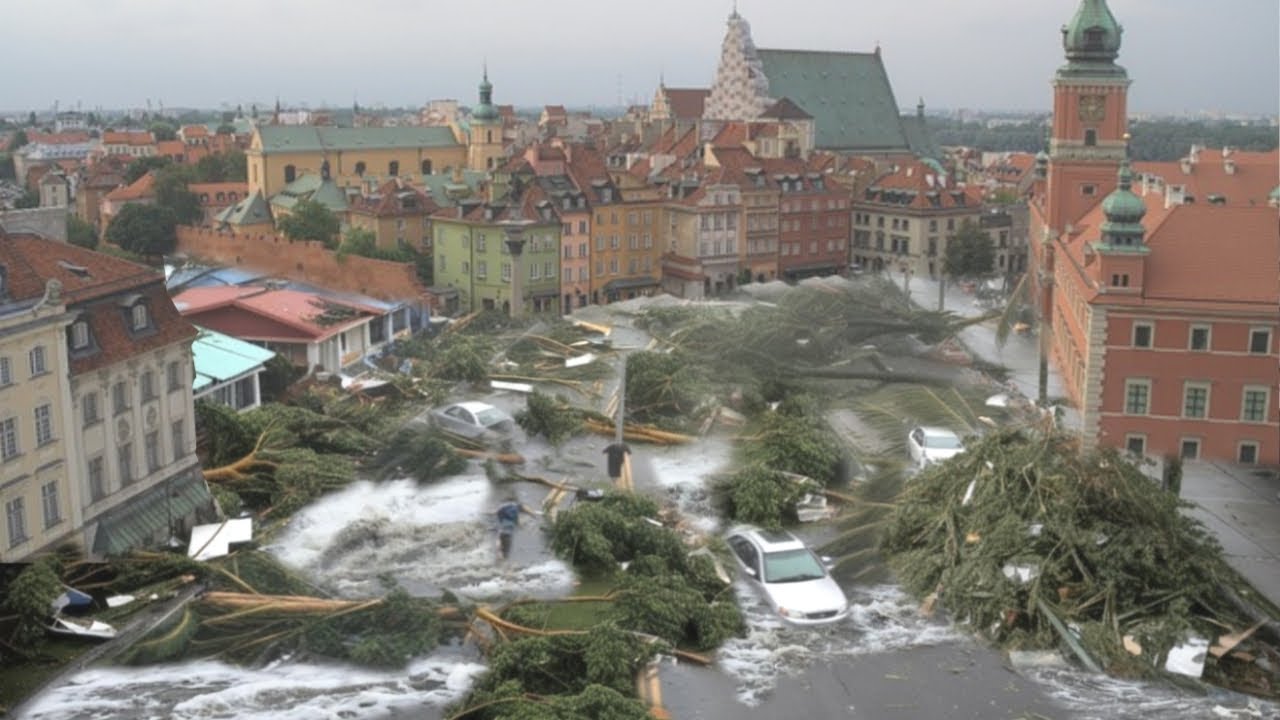 8 minutes ago, Romania was in chaos! Half of the capital, Bucharest ...