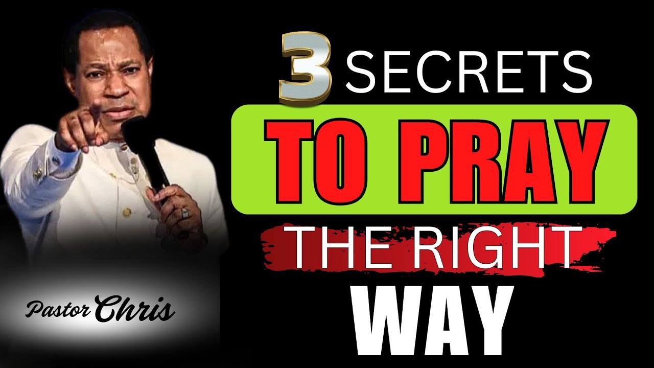 HOW TO PRAY THE RIGHT WAY IN FAITH AND COMMAND YOUR MORNING| Pastor ...