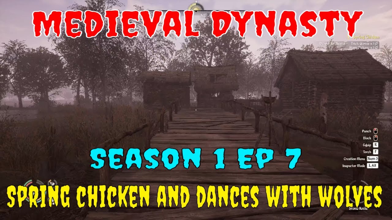 Medieval Dynasty | Season 1 Episode 7 | Spring Chicken quest / Another ...