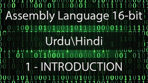 assembly language programming tutorial Hindi - YouTube