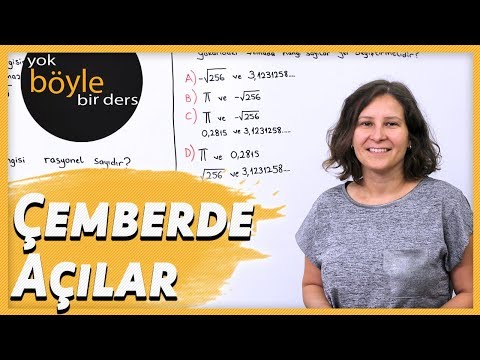 Matematik -Geometri Üniversite Hazırlık Çemberde Açılar 4